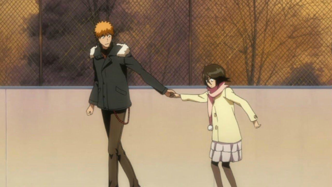 Bleach Rukia And Ichigo Hug