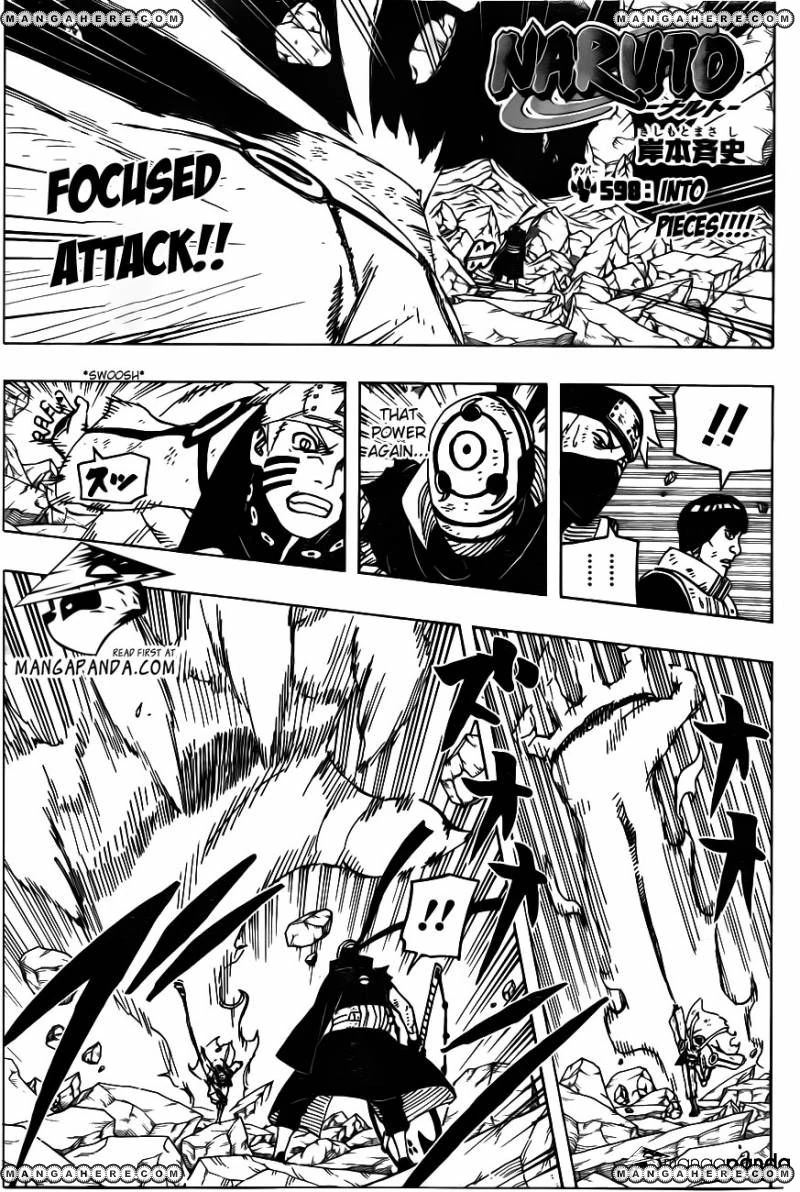 Naruto Chapter 598. Shattered!!!! | Bleach Story Role-Play Wiki | Fandom