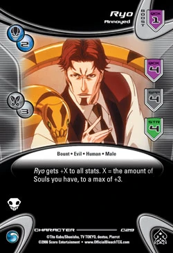 Ryo - Annoyed | Bleach TCG Wiki | Fandom