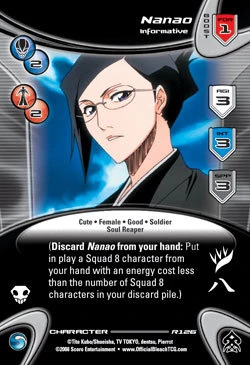 Nanao - Informative | Bleach TCG Wiki | Fandom
