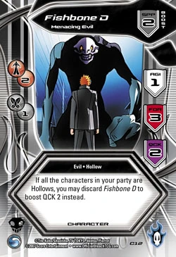 Fishbone D - Menacing Evil | Bleach TCG Wiki | Fandom