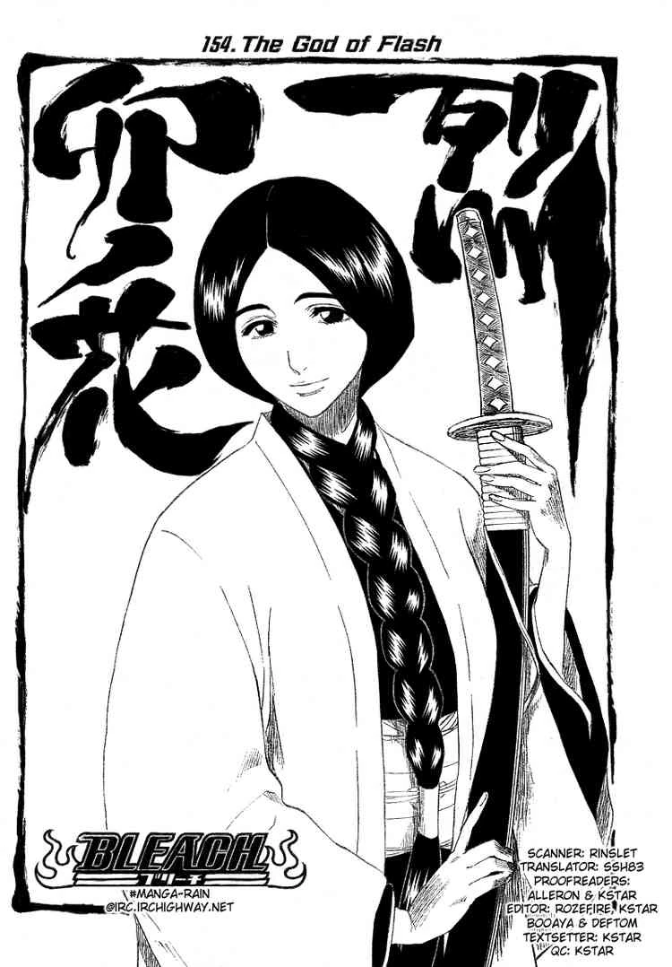 Kapitel 154: The God of Flash – Die Blitz-Göttin | Bleach Wiki | Fandom