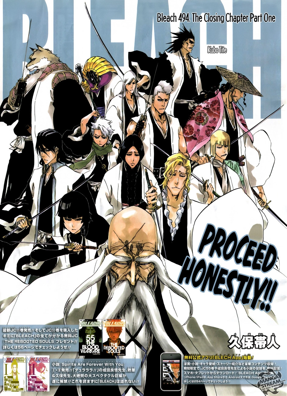 Kapitel 494: The Closing Chapter Part One | Bleach Wiki | Fandom