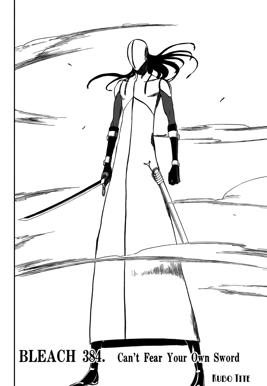 Kapitel 384: Can't Fear Your Own Sword | Bleach Wiki | Fandom