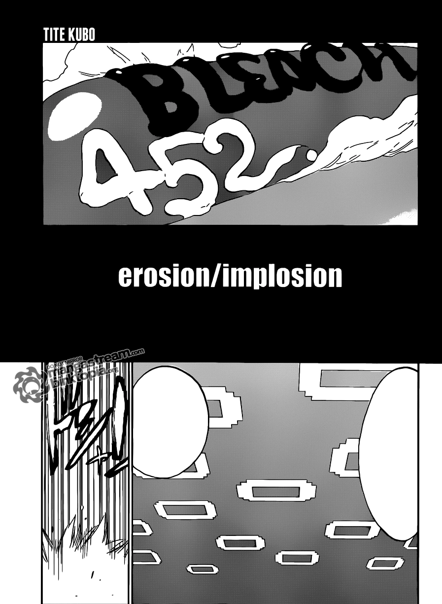 Kapitel 452: erosion/implosion | Bleach Wiki | Fandom