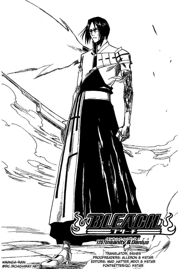 Kapitel 125: Insanity & Genius – Genie und Wahnsinn | Bleach Wiki | Fandom