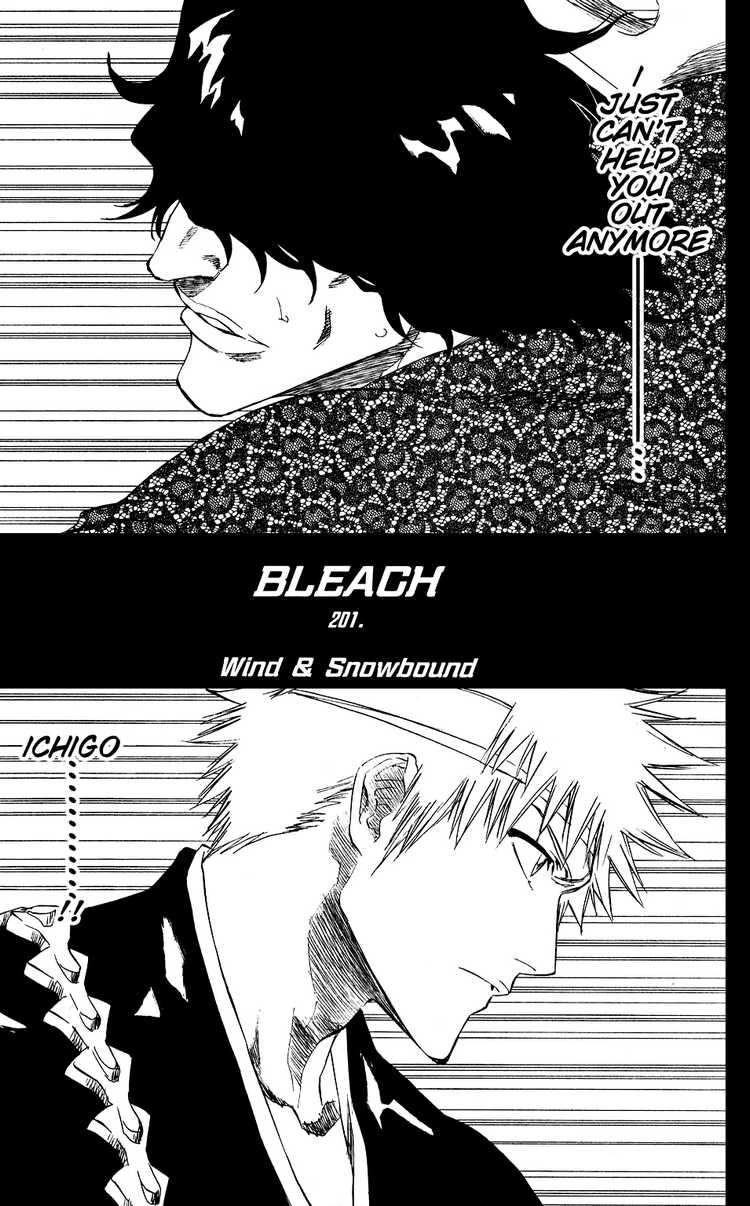 Kapitel 201: Wind-& Schneegebunden - Wind & Snowbound | Bleach Wiki ...