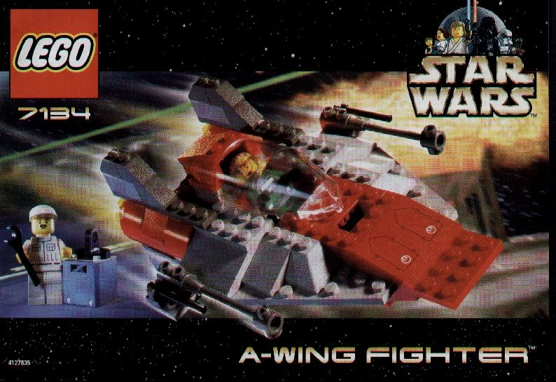 A-Wing Fighter (7134) | Lego Star Wars Wiki | Fandom