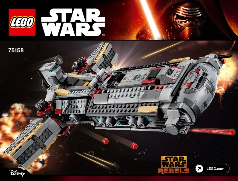 Rebel Combat Frigate (75158) | Lego Star Wars Wiki | Fandom