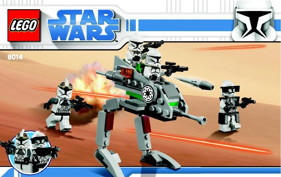 Clone Walker Battle Pack (8014) | Lego Star Wars Wiki | Fandom