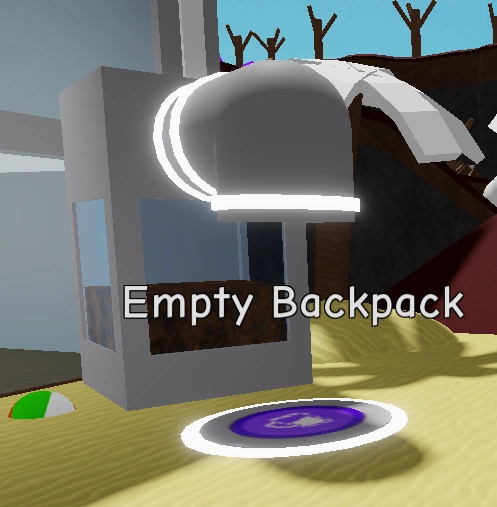 Empty Backpack Machine | Blending Simulator 2 Wiki | Fandom
