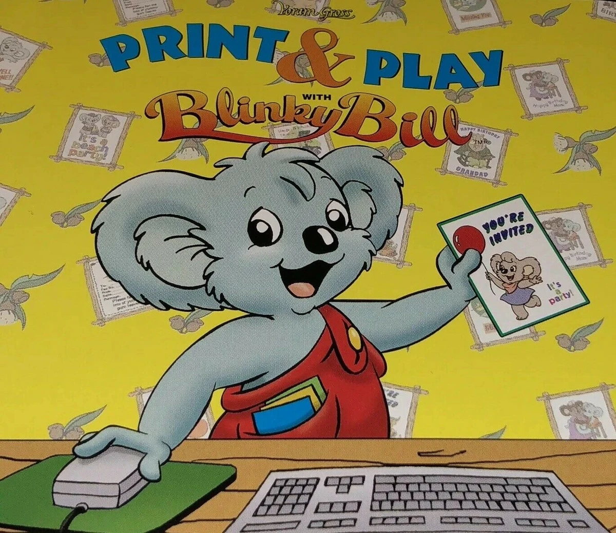 Print & Play with Blinky Bill | Blinky Bill Wiki | Fandom