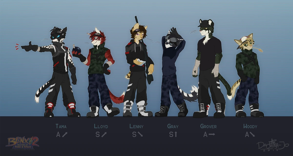 Team Red Blitz | Blinx Fan Characters Wiki | Fandom