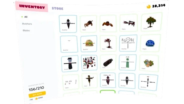 Inventory | Blobtown Wiki | Fandom