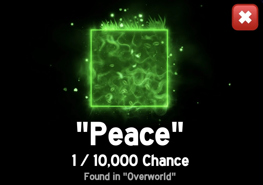 Peace | Block Mayhem X Wiki | Fandom