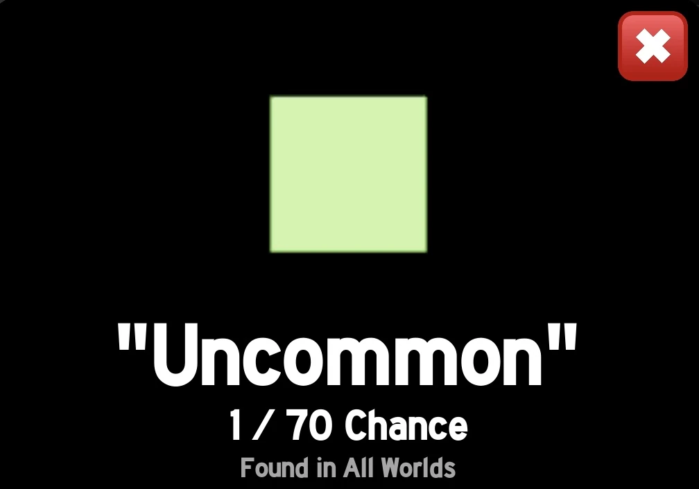 Uncommon | Block Mayhem X Wiki | Fandom