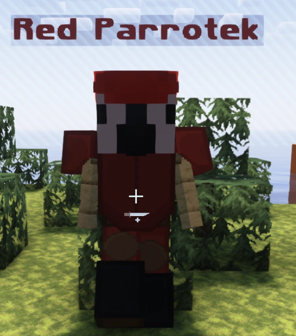 Red Parrotek | Block Royale Wiki | Fandom