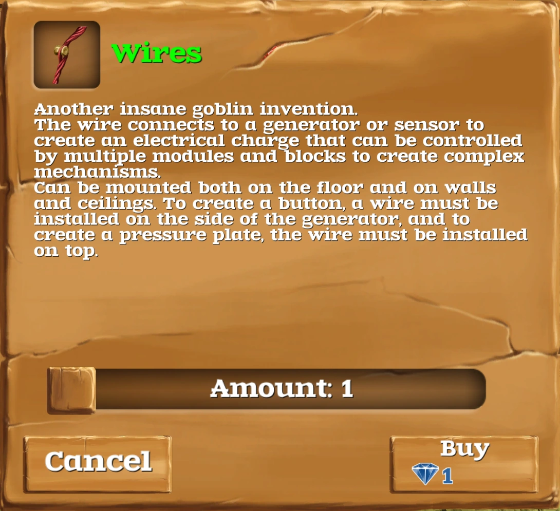 Wires | Block Story Wiki | Fandom