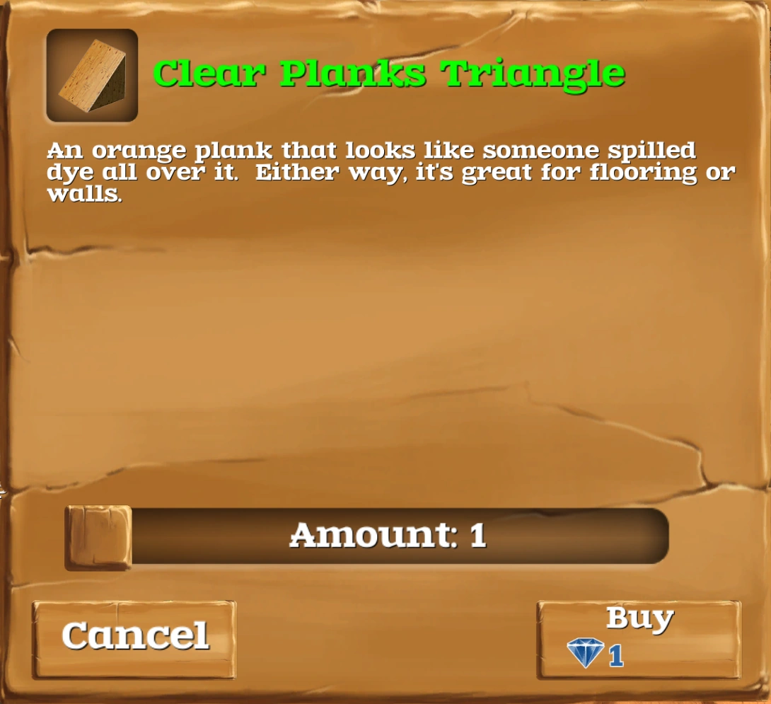 Clear Planks Triangle | Block Story Wiki | Fandom
