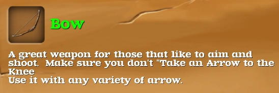 Bow | Block Story Wiki | Fandom