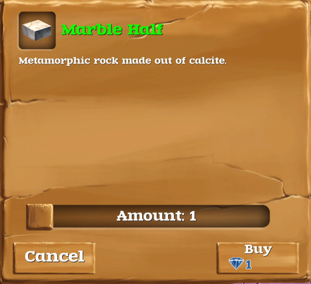 Marble Half | Block Story Wiki | Fandom