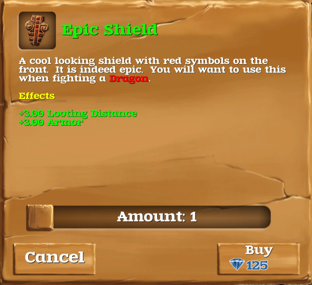 Epic Shield | Block Story Wiki | Fandom