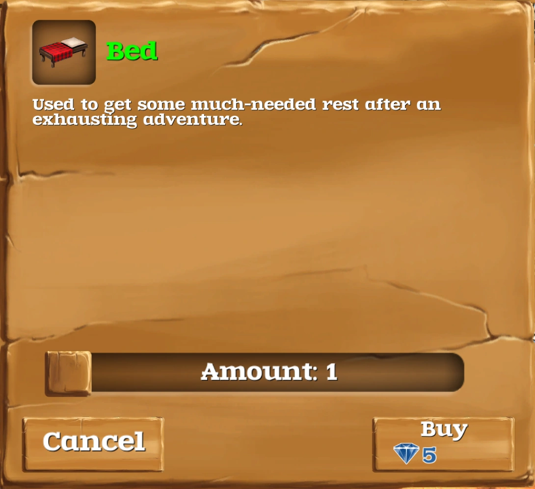 Bed | Block Story Wiki | Fandom