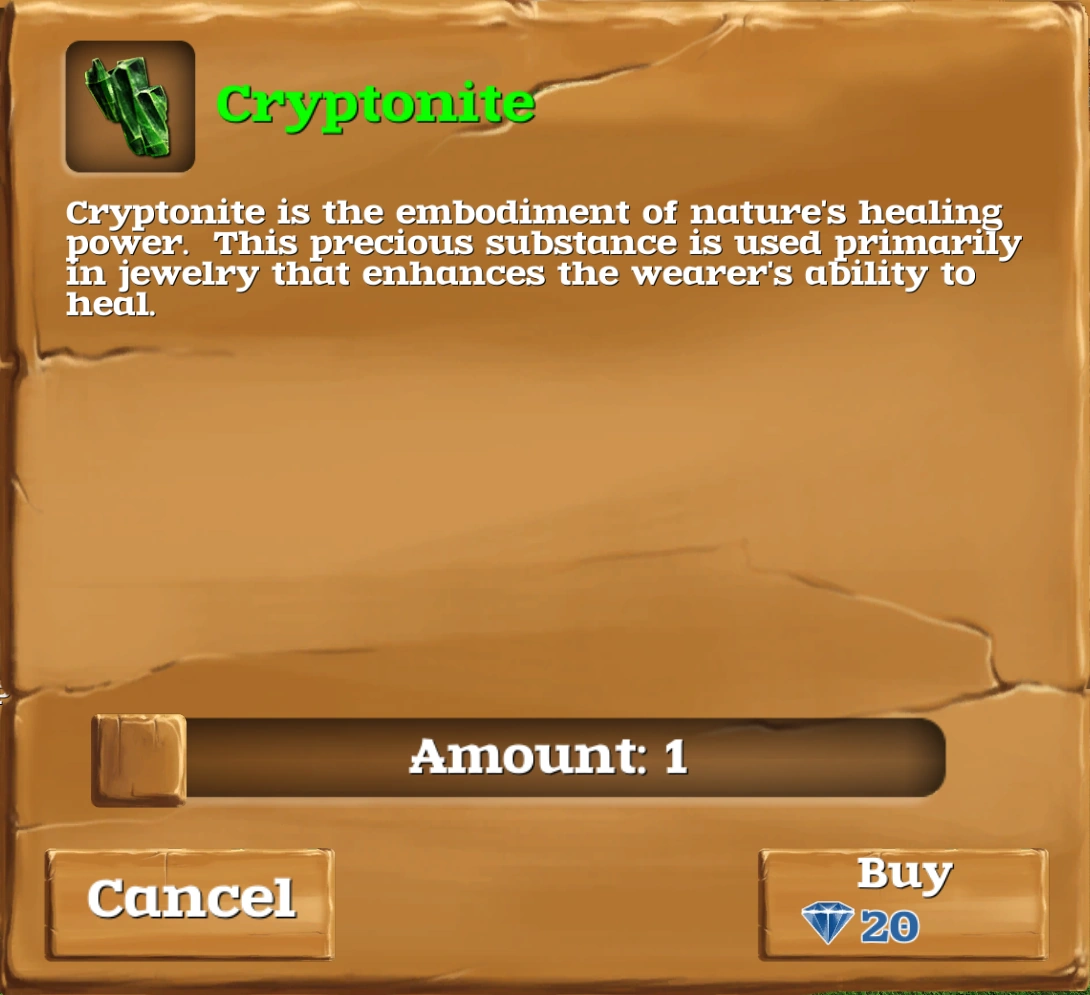 Cryptonite | Block Story Wiki | Fandom