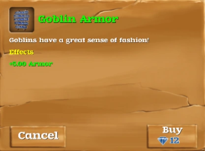 Goblin Armor | Block Story Wiki | Fandom