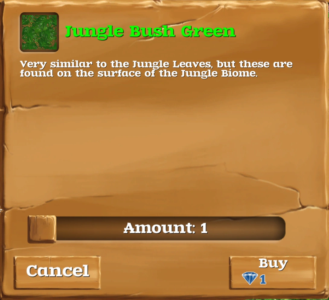 Jungle Bush Green | Block Story Wiki | Fandom