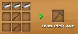 Iron Pickaxe | Block Story Wiki | Fandom