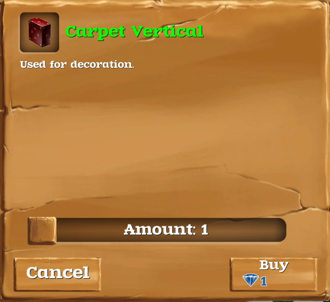 Carpet Vertical | Block Story Wiki | Fandom