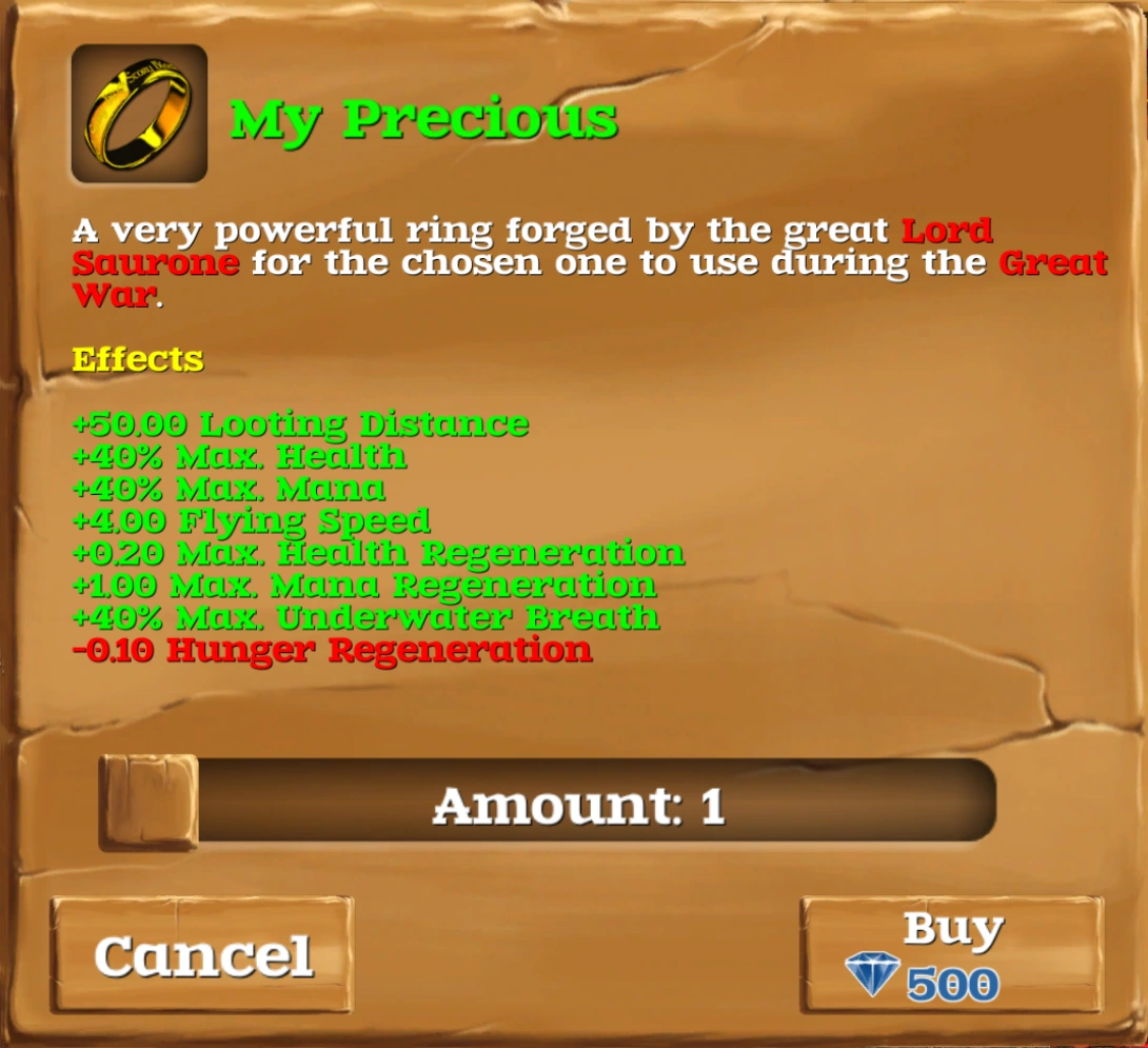 My Precious | Block Story Wiki | Fandom