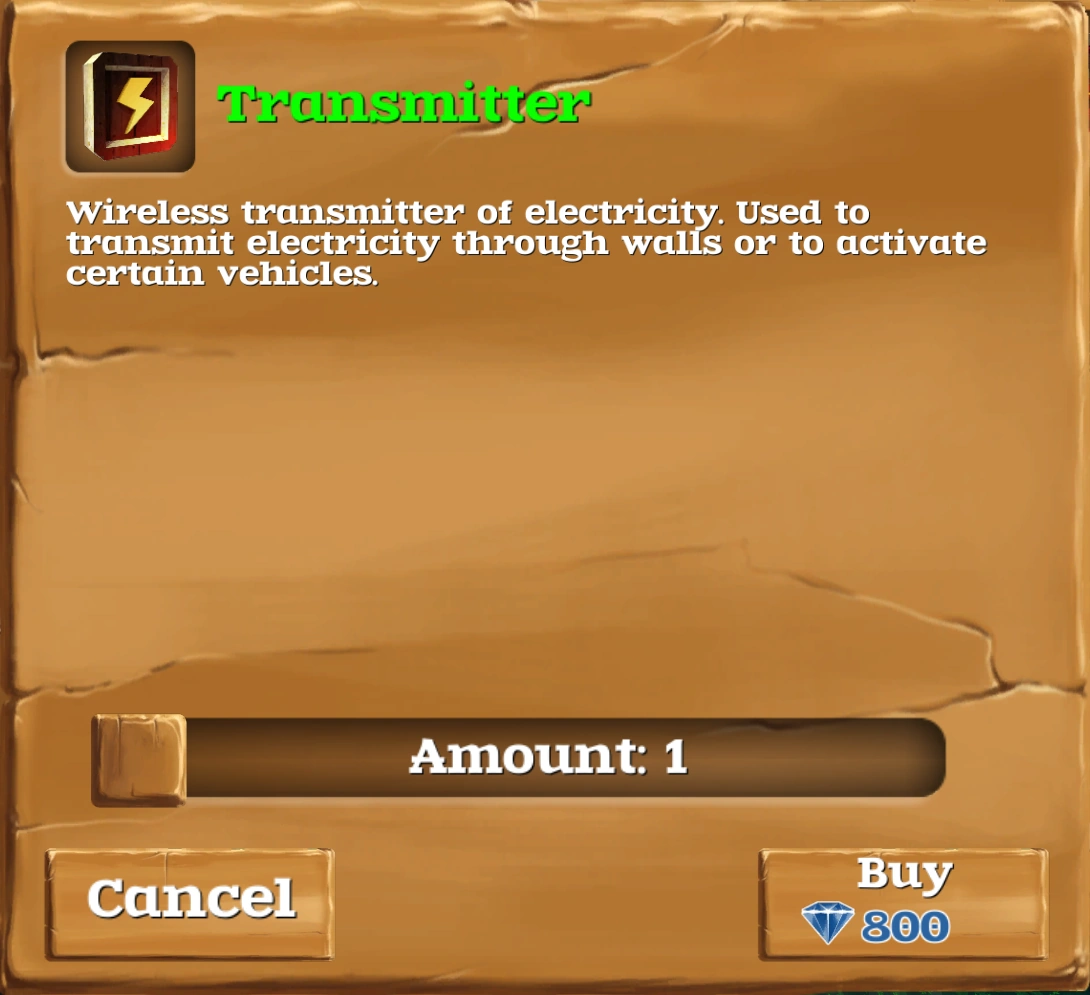 Transmitter | Block Story Wiki | Fandom