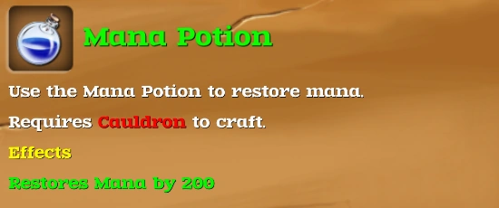 Mana Potion | Block Story Wiki | Fandom