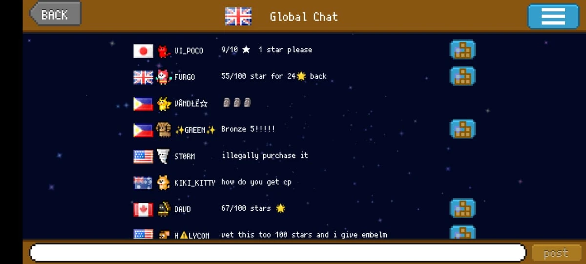 Global Chat | Block Bros. Wiki | Fandom