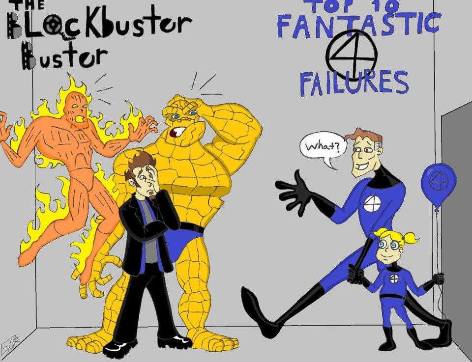 Top 10 Fantastic Four Failures | The Blockbuster Buster Wiki | Fandom