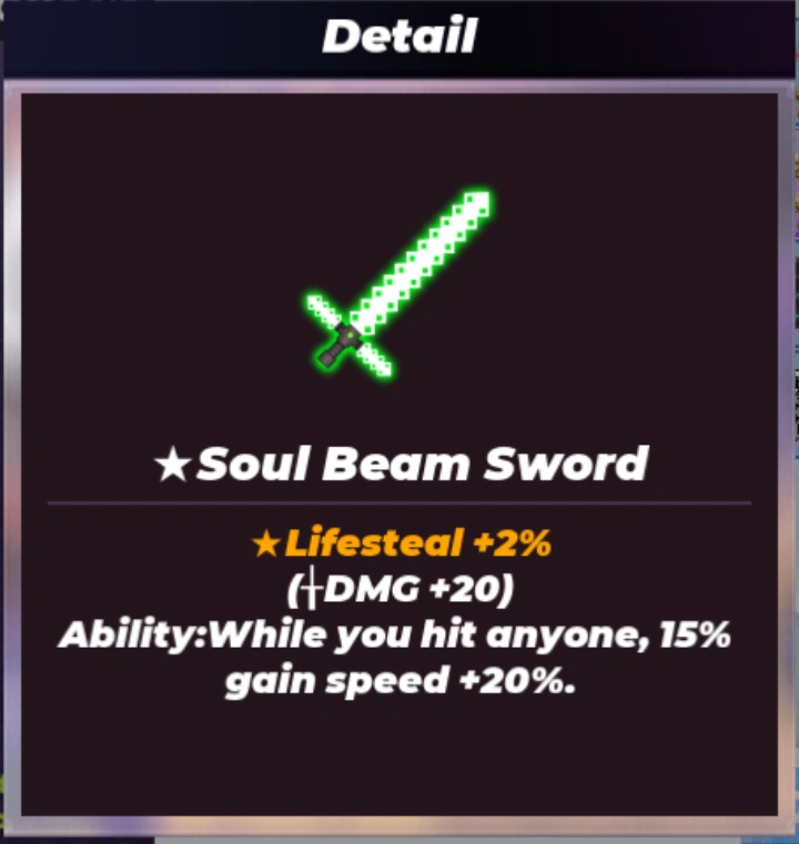Soul beam sword | Blockman GO : Blocky Mods Wiki | Fandom