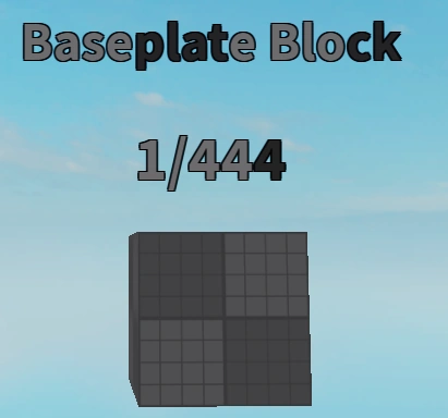 Baseplate Block | Blocks.rng Wiki | Fandom