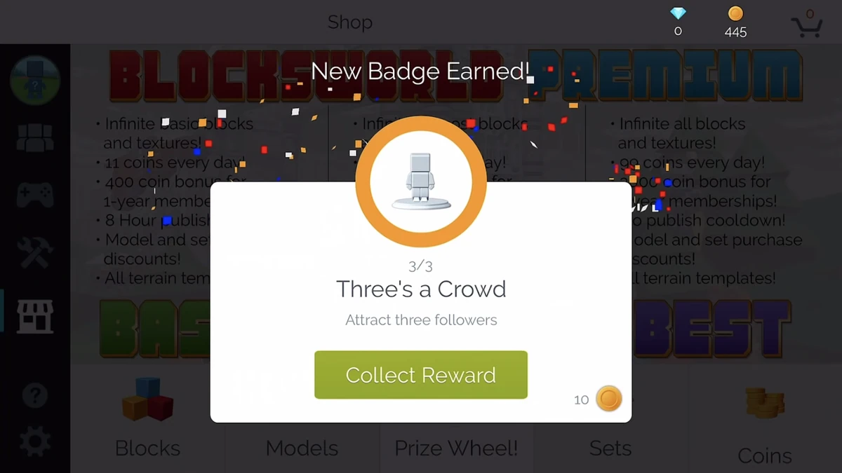 Badges | Blocksworld HD Wiki | Fandom