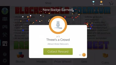 Badges | Blocksworld HD Wiki | Fandom