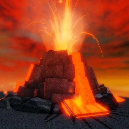 Volcanic Eruption | Blocky Builders Wiki | Fandom
