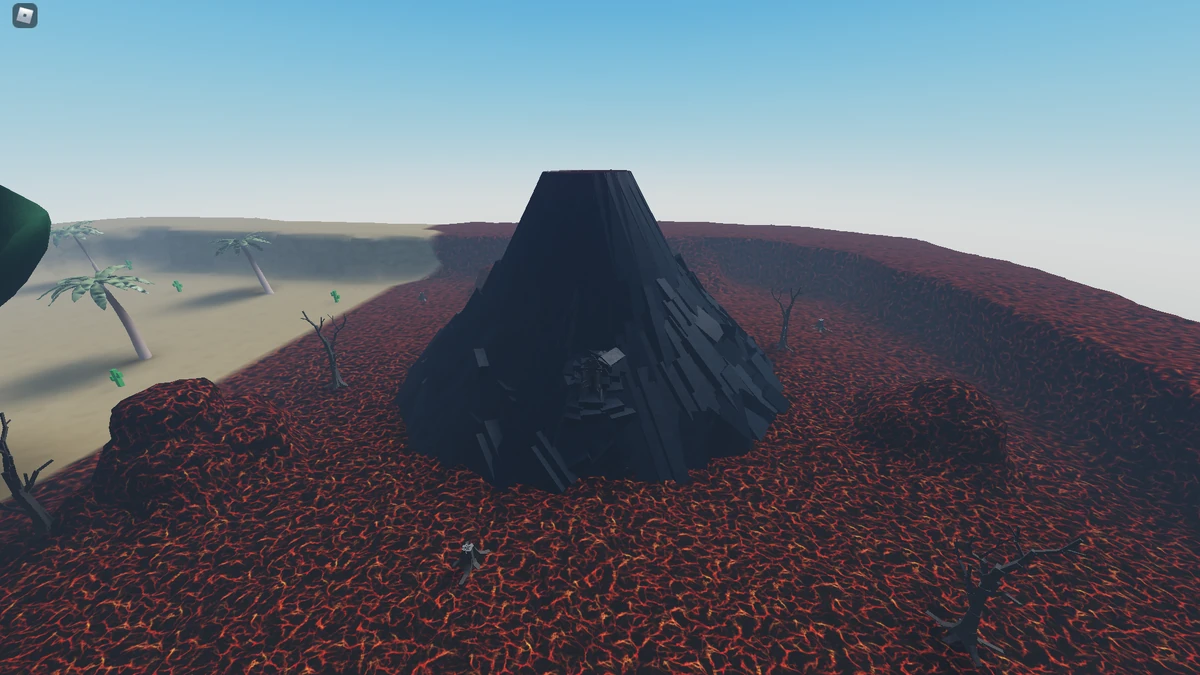 Volcano Biome | Blocky Dinosaur Wiki | Fandom