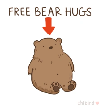 Bear Hug Animated Gif
