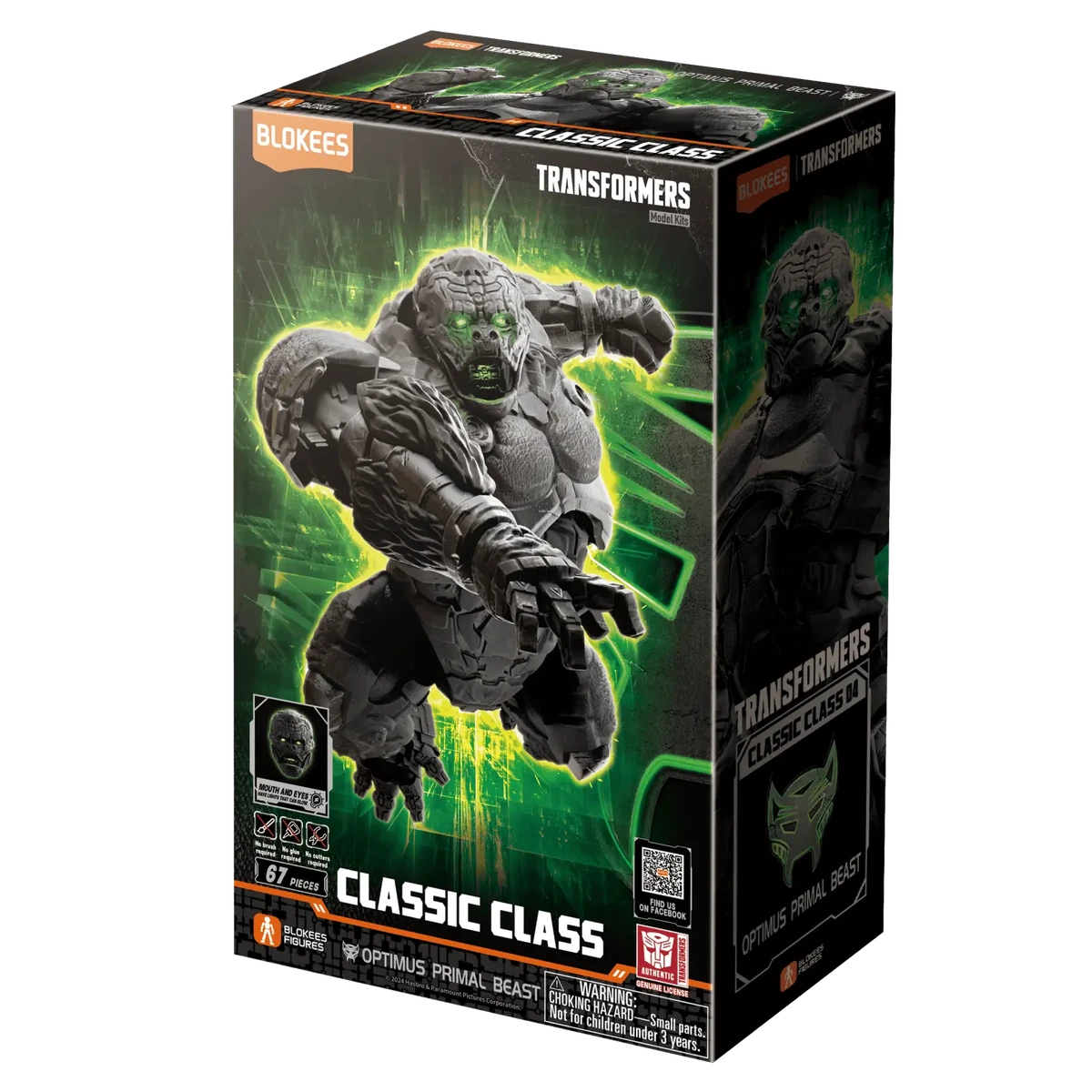 Transformers Classic Class 04 - Optimus Primal (Beast Mode ...