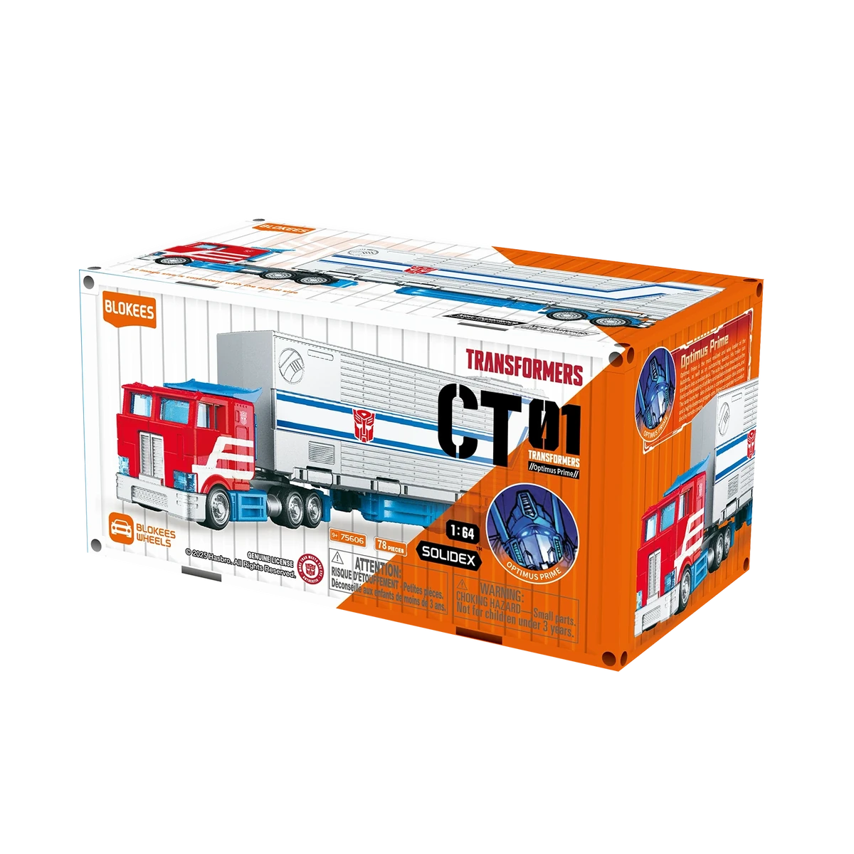 Transformers Blokees Wheels CT01 Optimus Prime | Blokees Wiki | Fandom