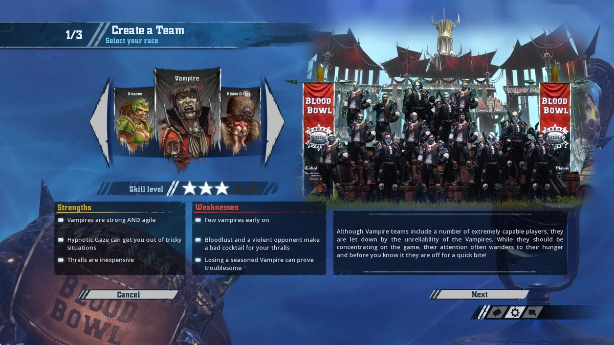 Vampires | Blood Bowl 2 (video game) Wiki | Fandom