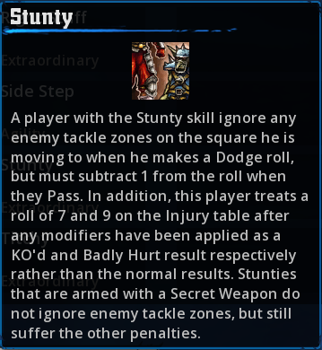 Stunty | Blood Bowl 2 (video game) Wiki | Fandom