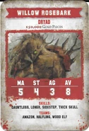 Willow Rosebark | Blood Bowl Wiki | Fandom