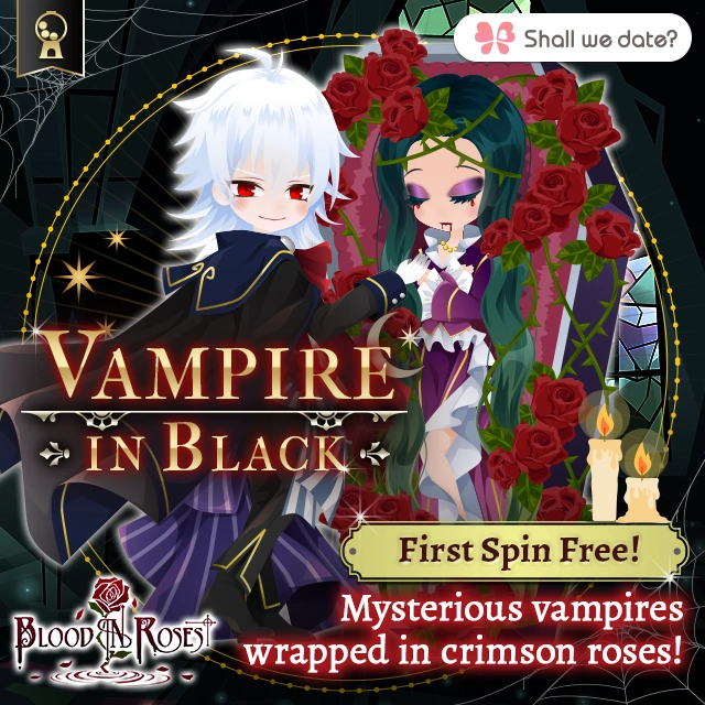 Vampire in black | Blood in Roses Wiki | Fandom